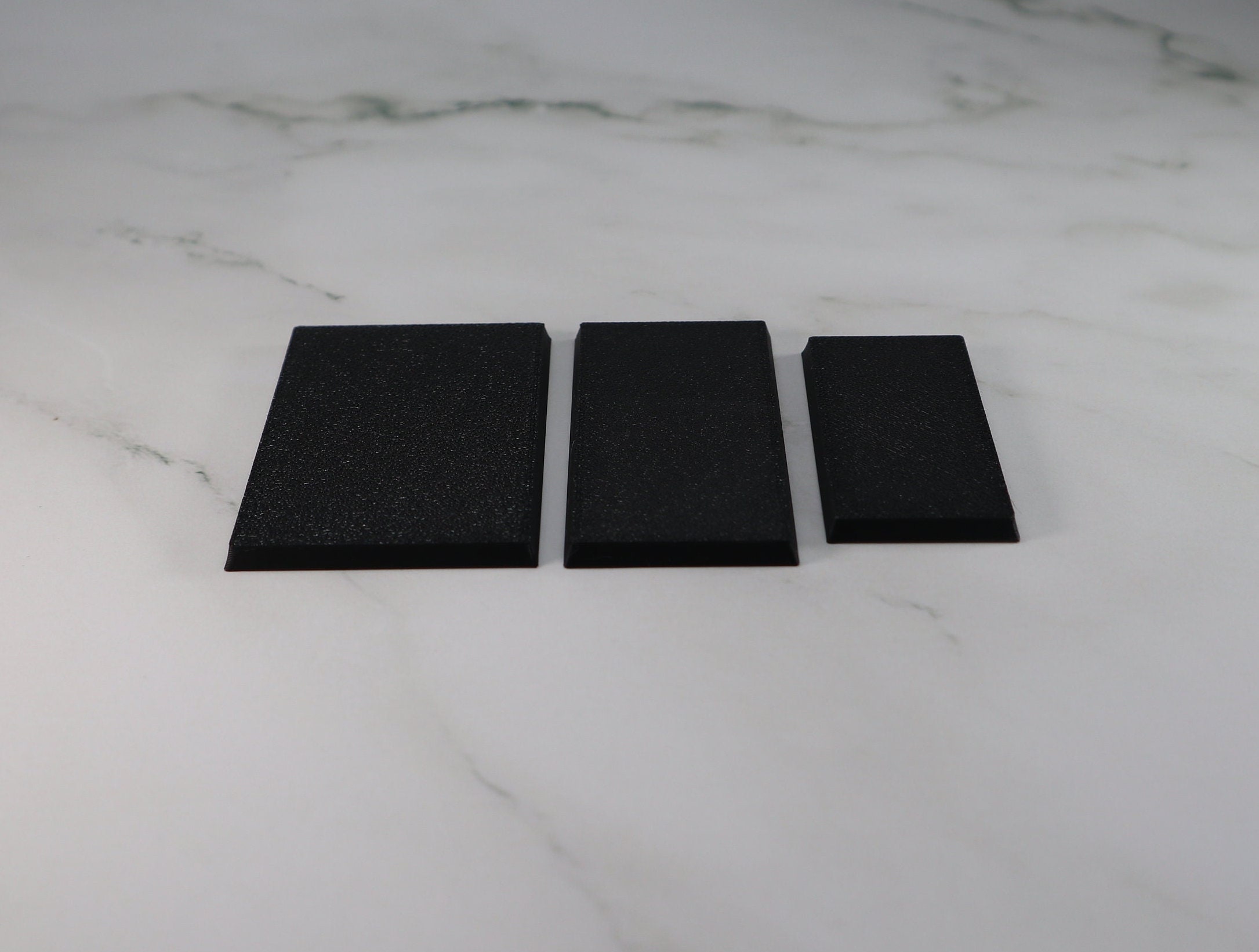 Wargaming Rectangular Bases - 25x50mm - 30x60mm - 40x60mm - 50x75mm ...