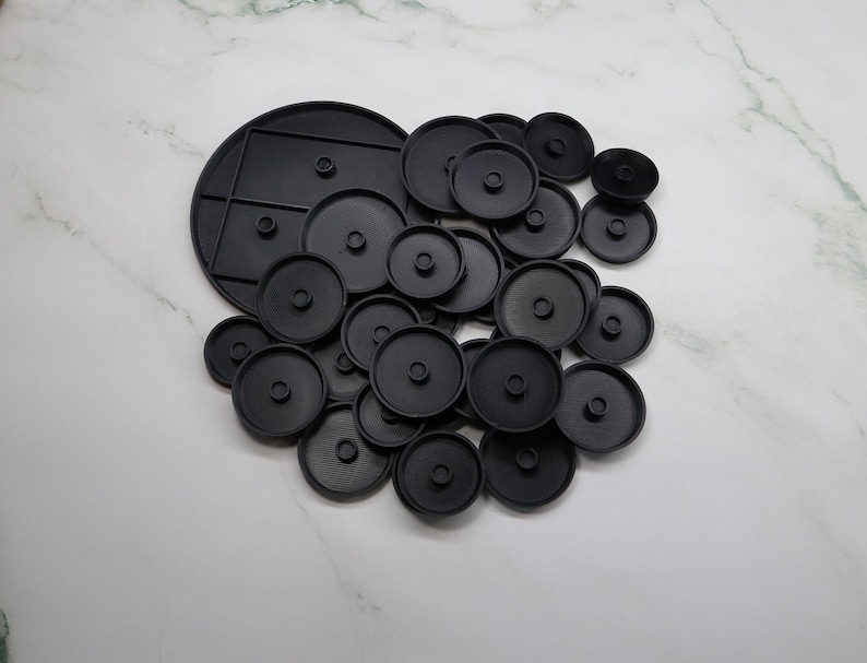 Wargaming Round Bases - 25mm - 28mm - 32mm - 40mm - 50mm - 65mm - 80mm ...