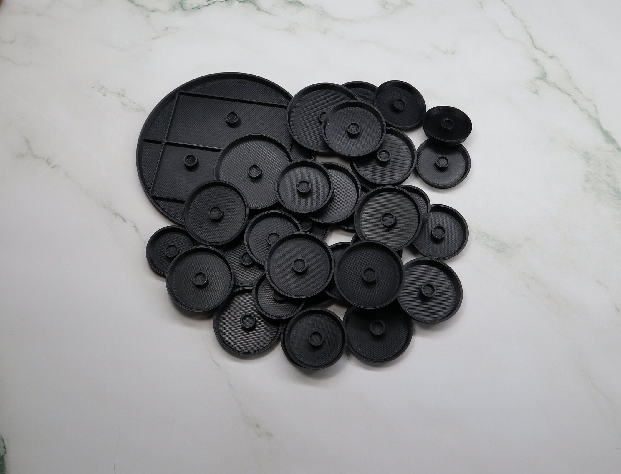 Wargaming Round Bases - 25mm - 28mm - 32mm - 40mm - 50mm - 65mm - 80mm ...