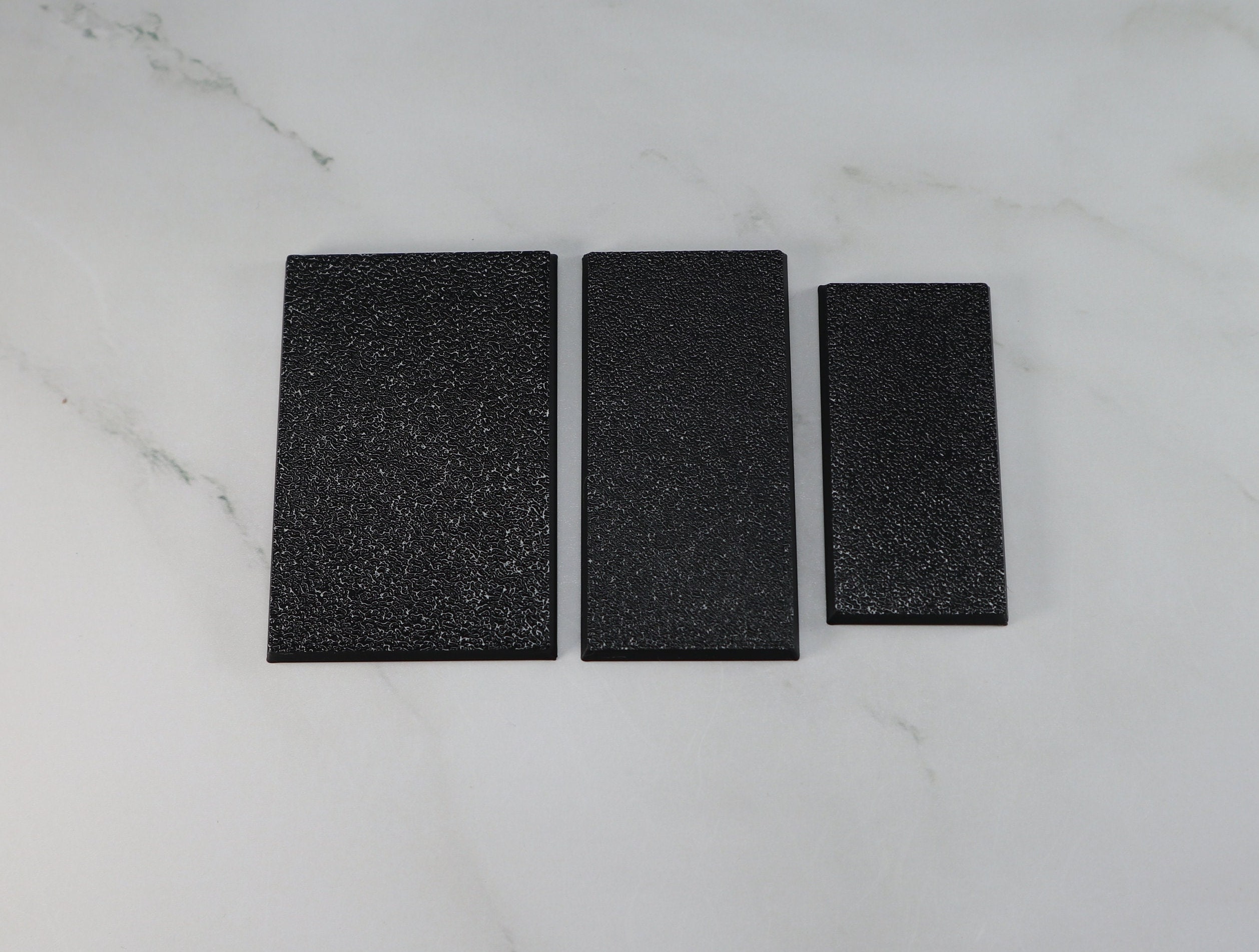 Wargaming Rectangular Bases - 25x50mm - 30x60mm - 40x60mm - 50x75mm ...