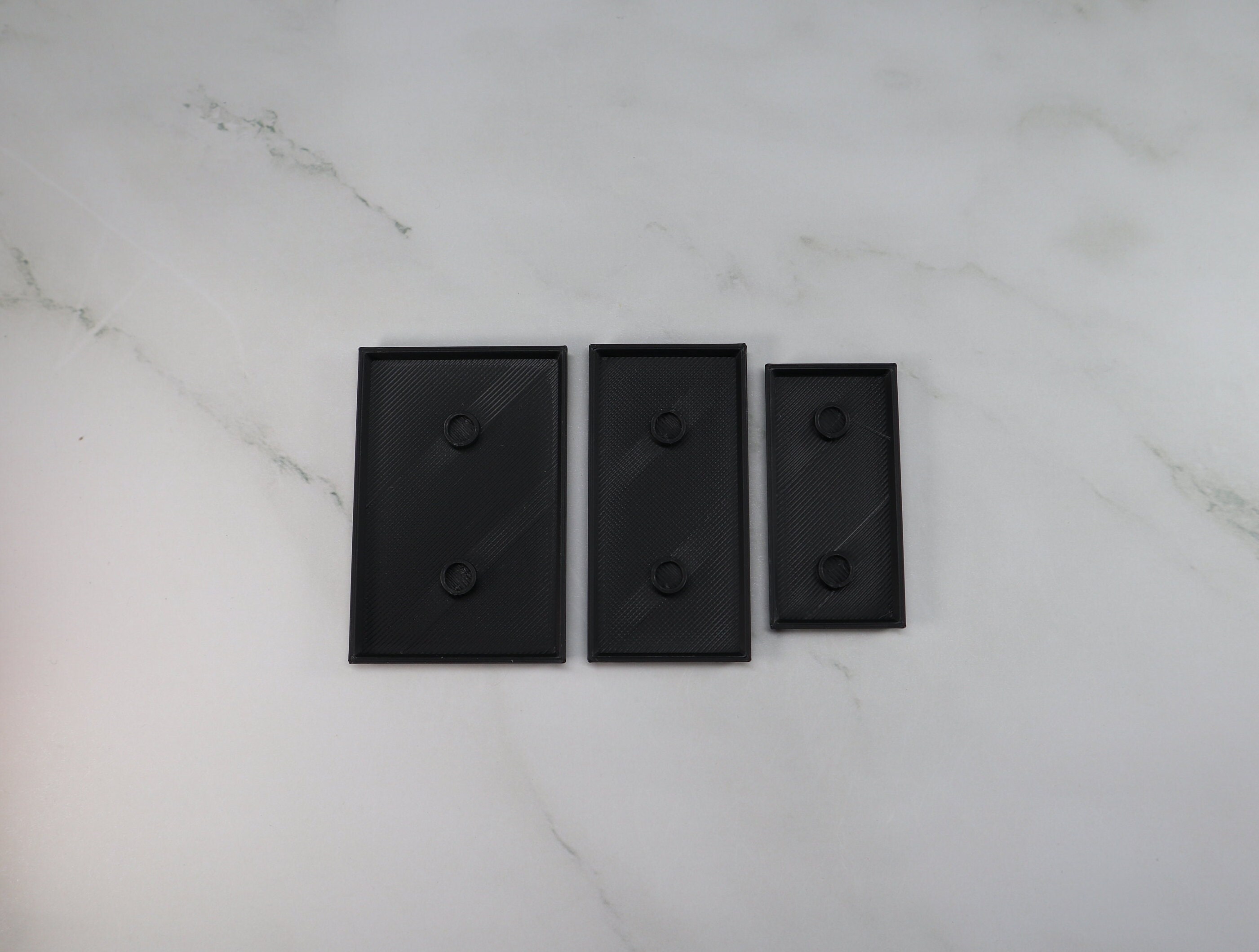 Wargaming Rectangular Bases - 25x50mm - 30x60mm - 40x60mm - 50x75mm ...