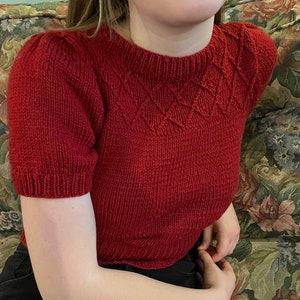 Cherry Pie Tee PATTERN - Etsy