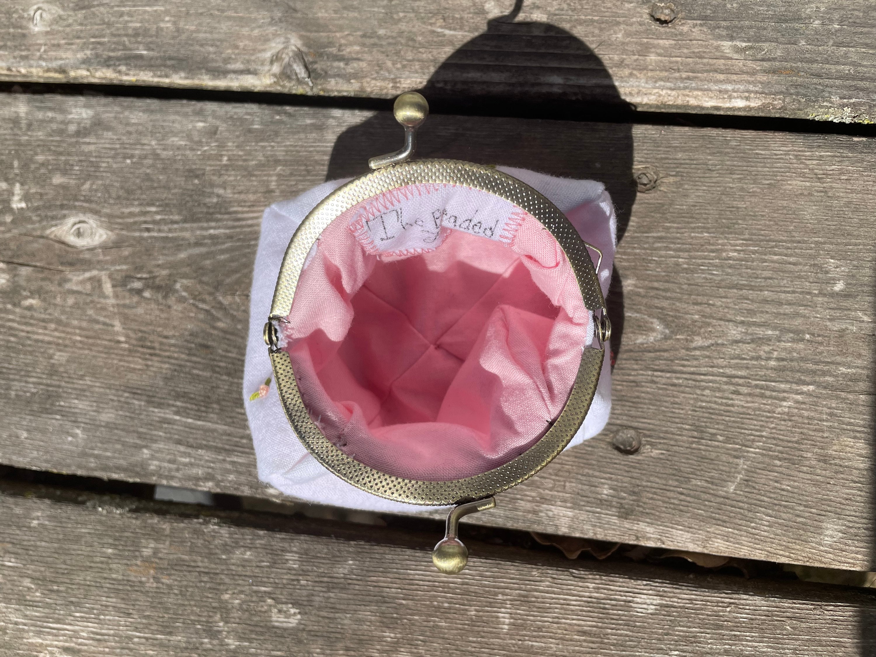 Handmade Vintage Inspired Coin Purse 'rosebud' - Part of the Secret ...