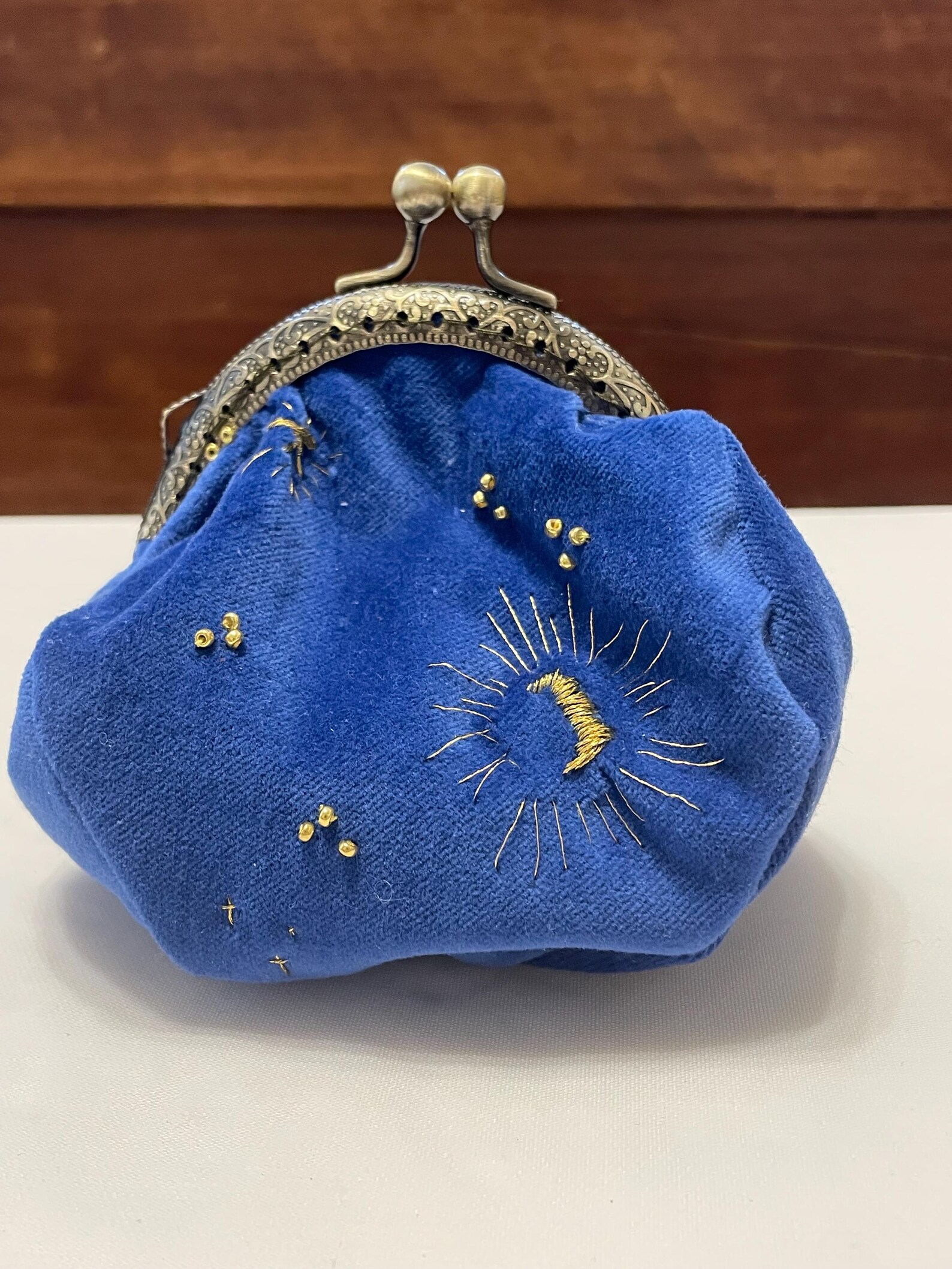 Handmade Vintage Inspired Coin Purse 'celeste' - Part of the Whimsical ...