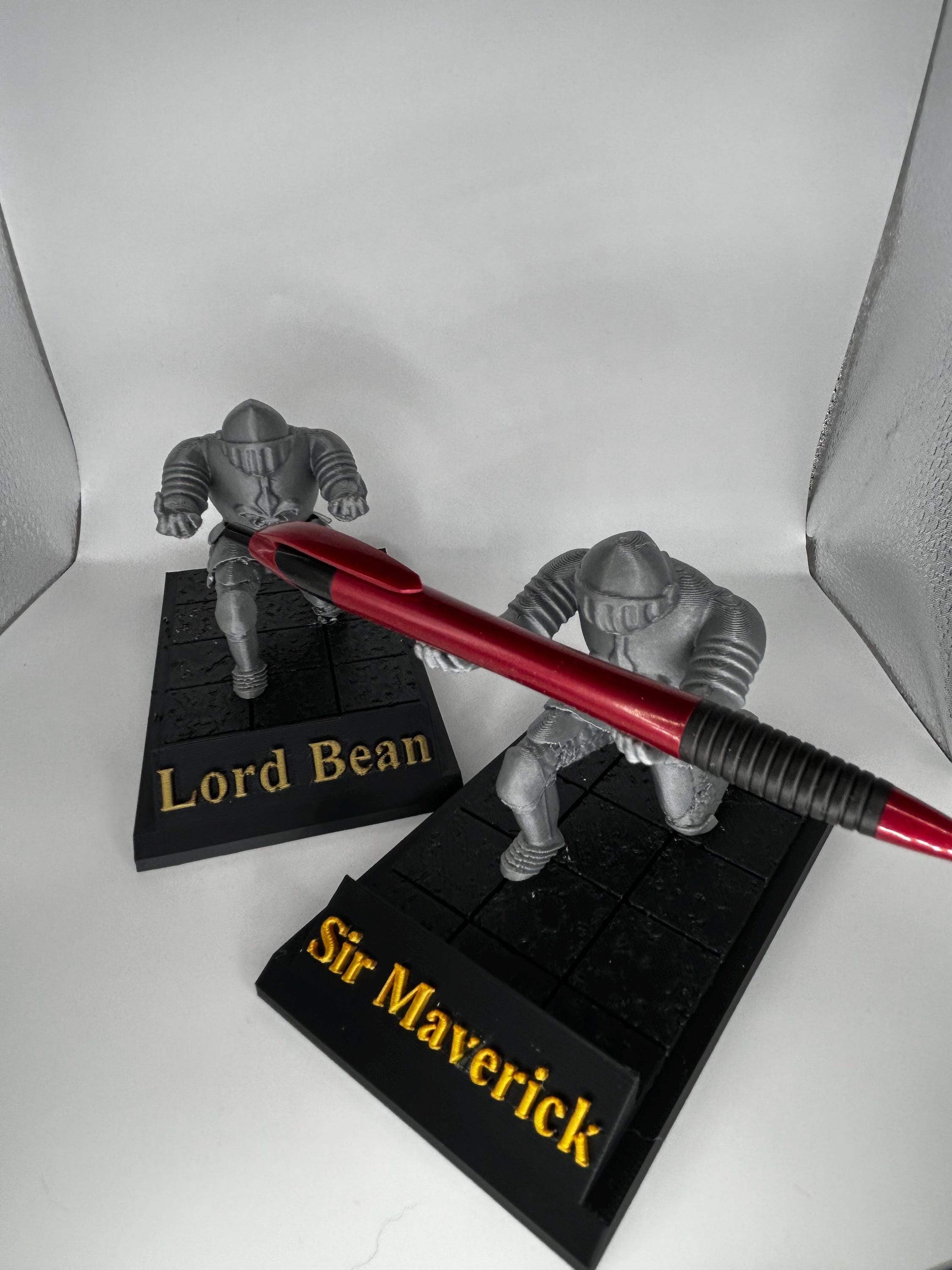 Knight Pen Holder 3D Printed - Etsy