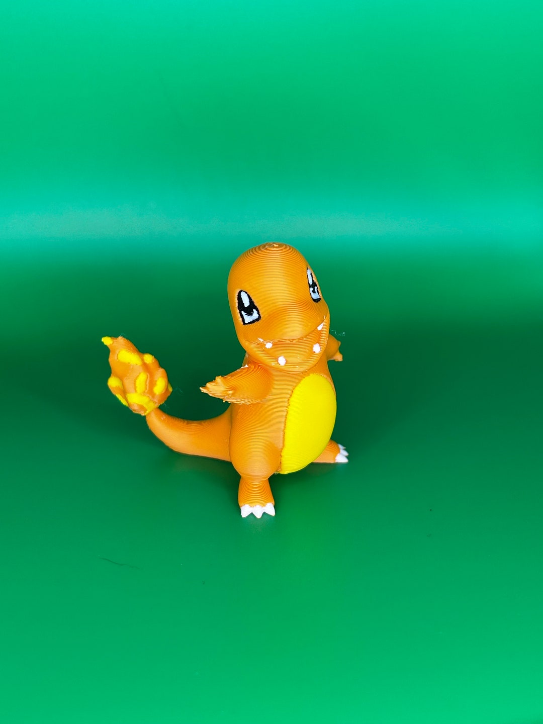 Charmander Figurine 3D Printed - Etsy