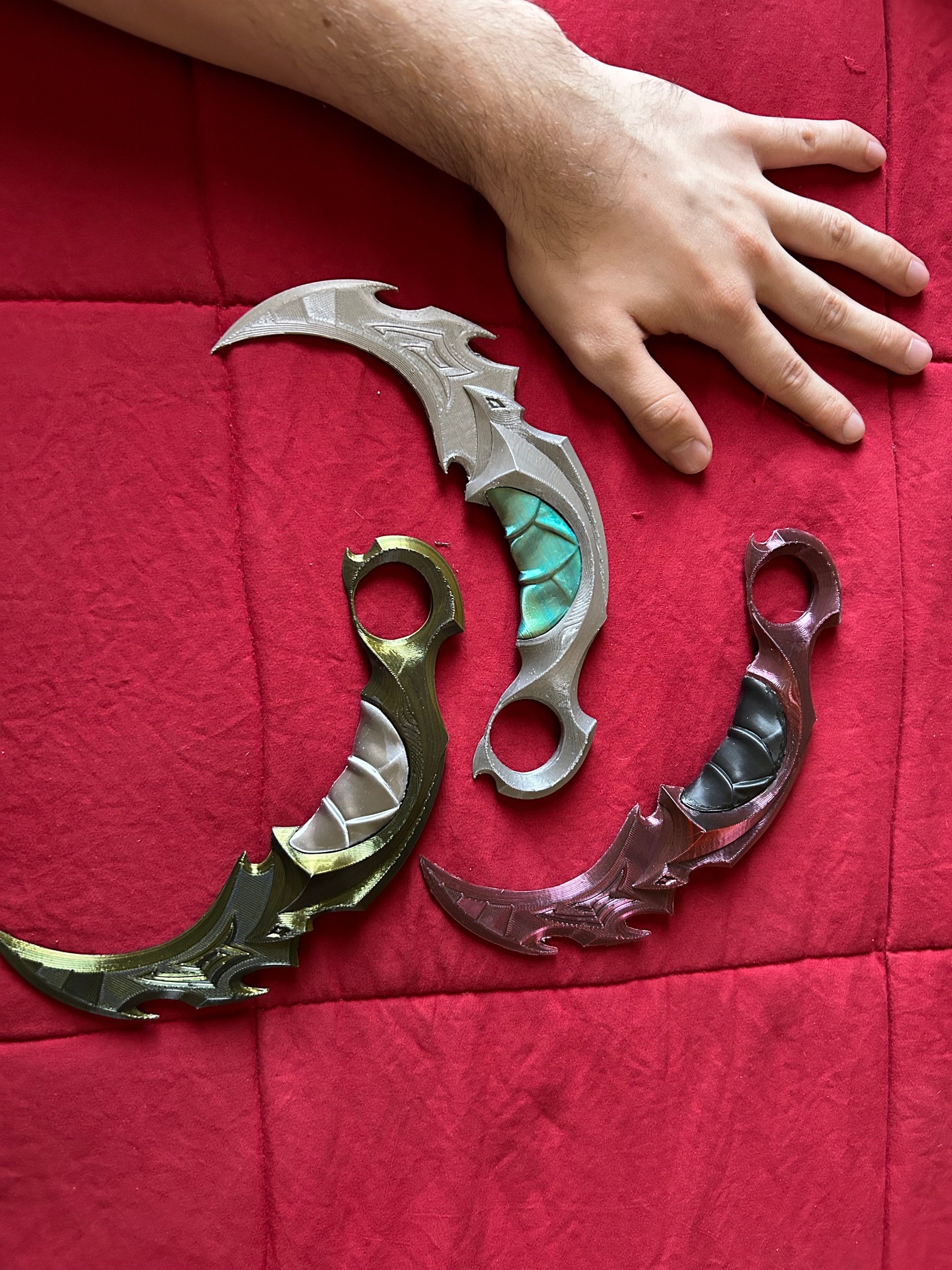 Valorant Karambit Knife 3D Printed - Etsy Canada
