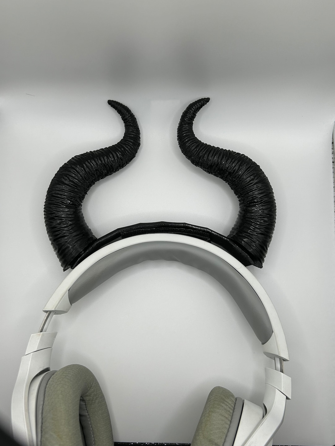 Maleficent Horns for Headset - 3D Printed - Etsy