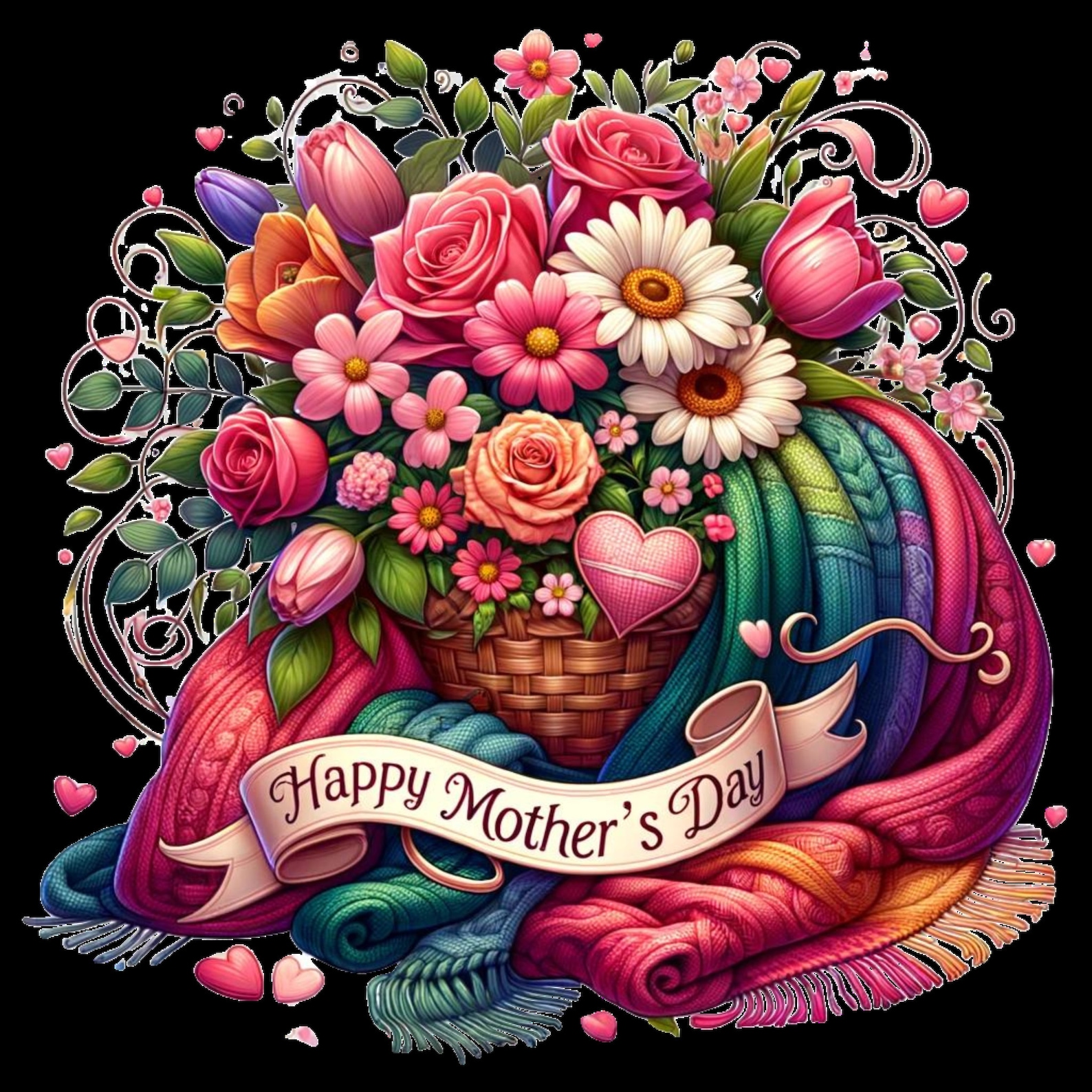 20 Mother's Day Design Sample Images Flowers for Tshirt and Sweatshirt ...