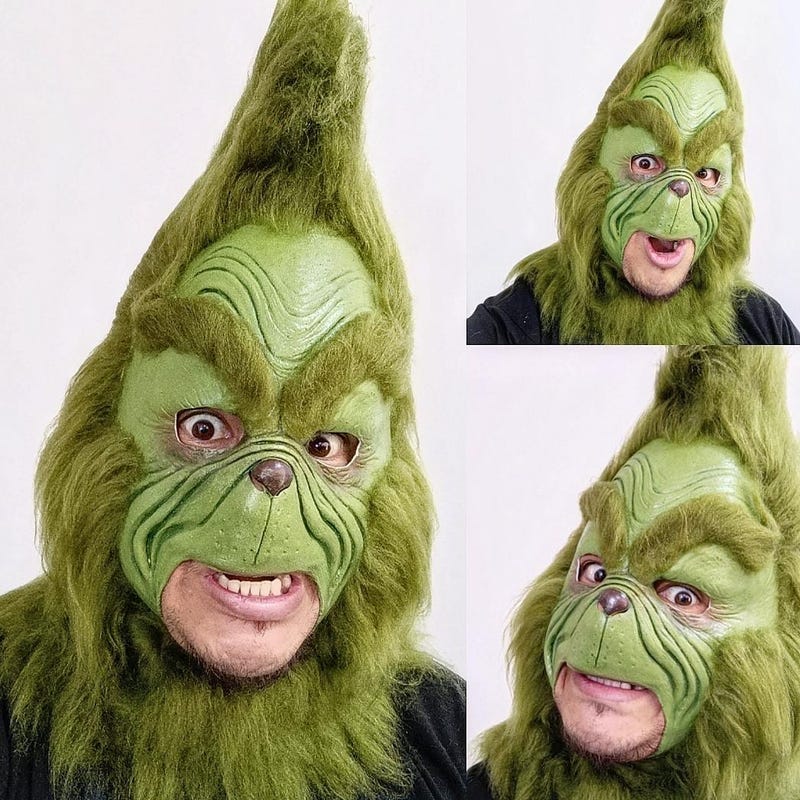 Realistic Grinch Costume - Etsy