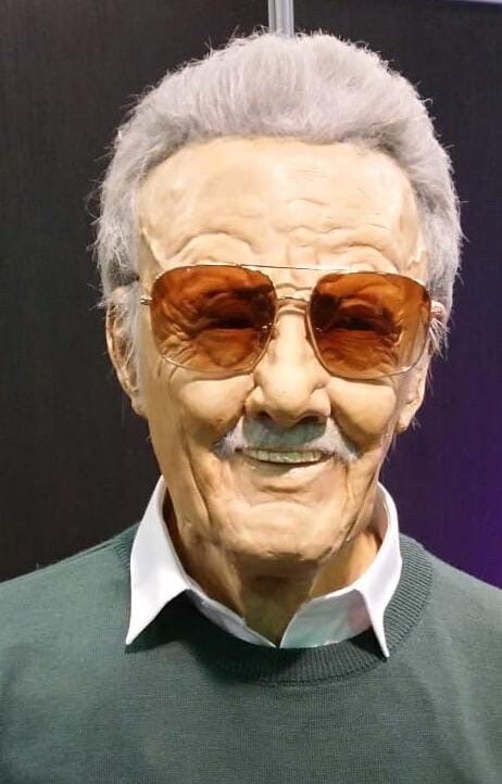 Stan Lee Mask Latex, Mask Realist, glasses Not Includedlatex Mask ...