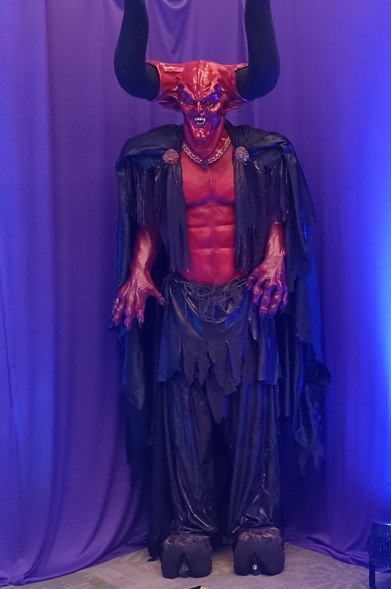 Costume Legend Demon Suit Deluxe, Horror Movie, Halloween, Cosplay(mask ...