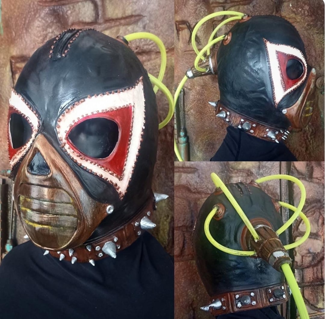 Bane Latex Mask / Movie/ Mask/ Halloween/ Cosplay/ Convention - Etsy