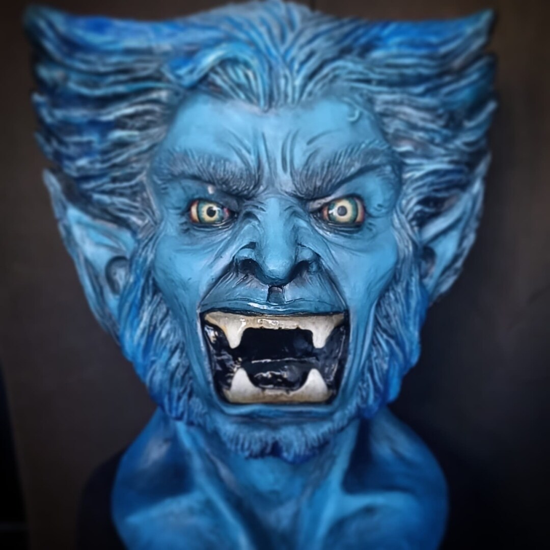 Beast X-men/ Latex Mask/x-men/mask/movie/cosplay/gift - Etsy