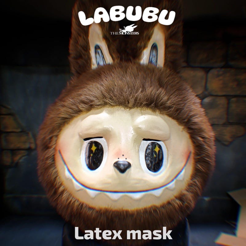 Labubu Mask for Adults - Etsy