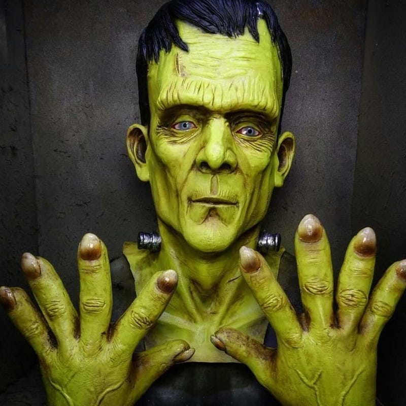 Frankenstein Prosthetic - Etsy