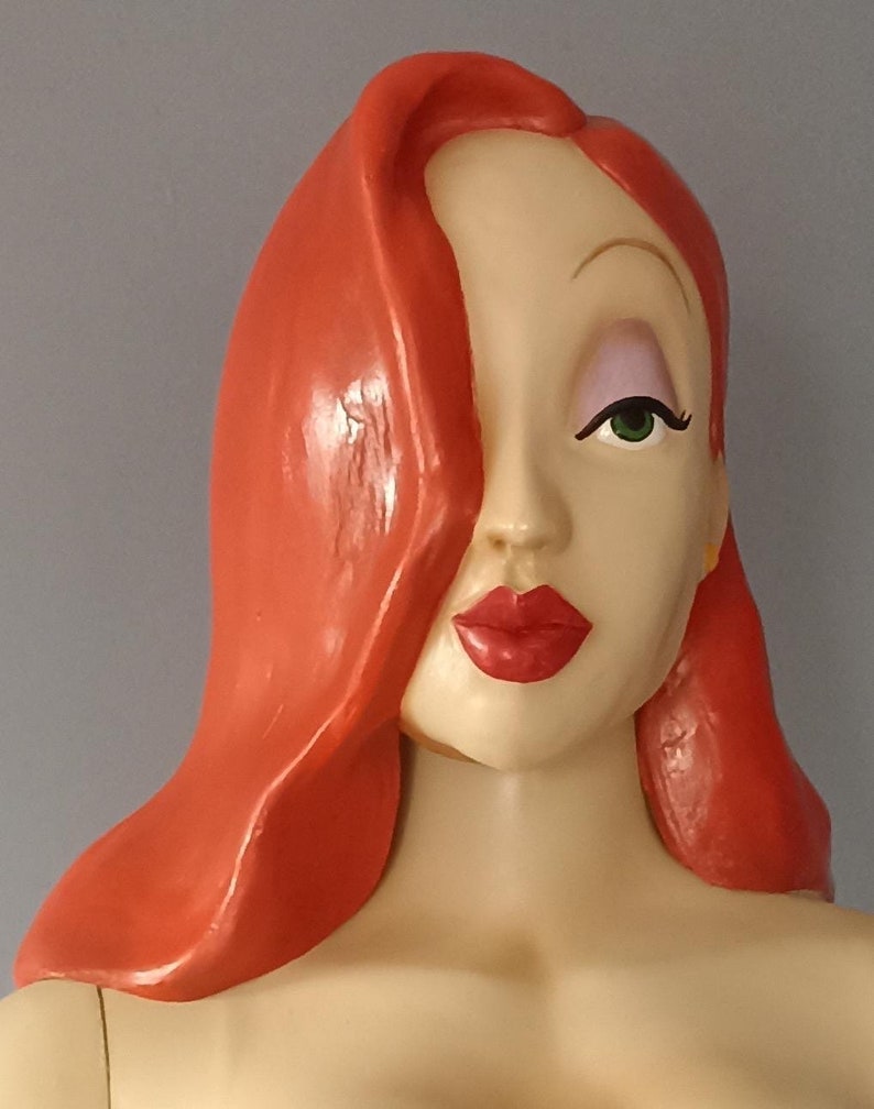 Jessica Rabbit Latex Mask/ Roger Rabbit/80/ Cosplay/ Costume/ Movie ...