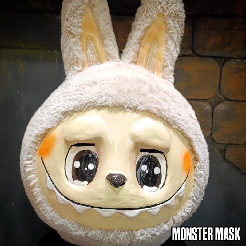 Labubu Mask for Adults - Etsy