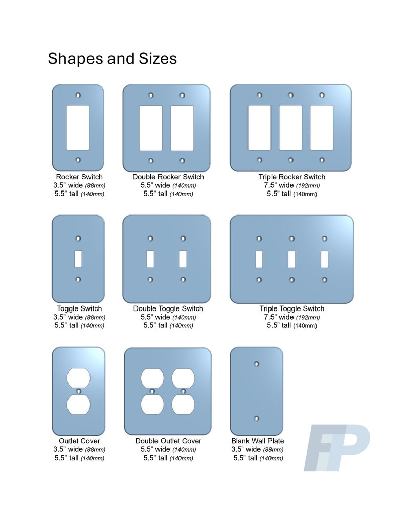 Pastel Green Rounded Corner Light Switch Cover Double Rocker Custom Design Replacement Switch ...