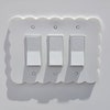 Pastel White Cloud Light Switch Cover Single Rocker Custom Design ...