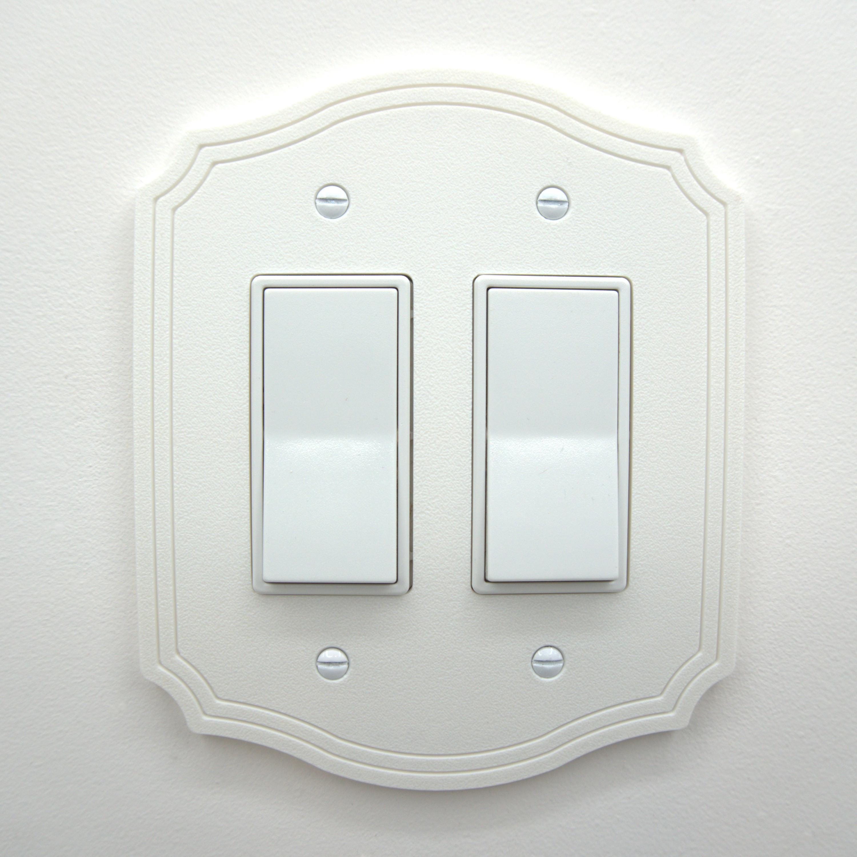 Vintage Light Switch Cover Victorian Switch Refined Etched Decorative ...