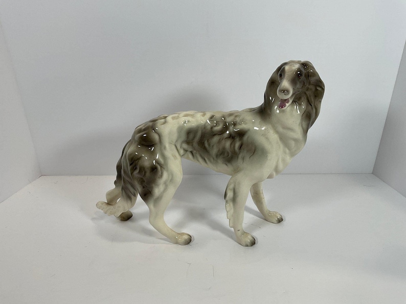 50s Borzoi Goldschneider Dog Figurine - Etsy