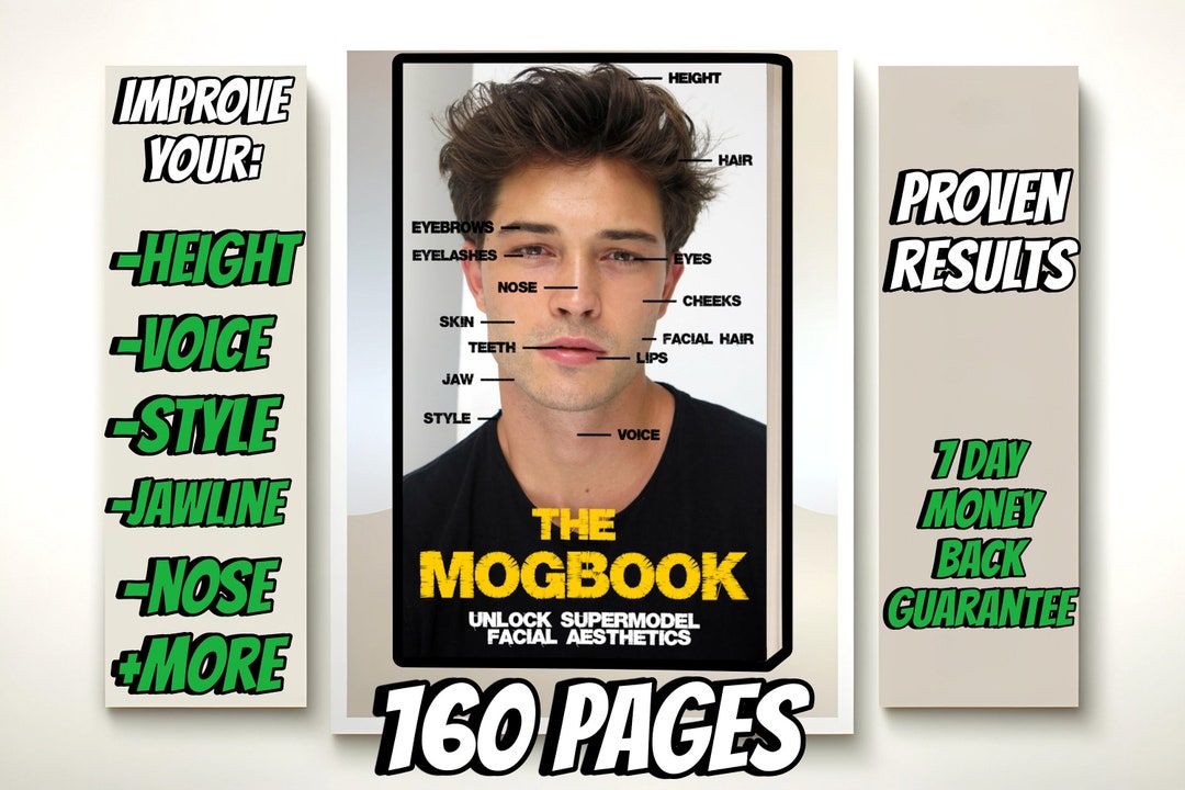 The Mog Book the Ultimate Guide to Supermodel Facial Aesthetics - Etsy