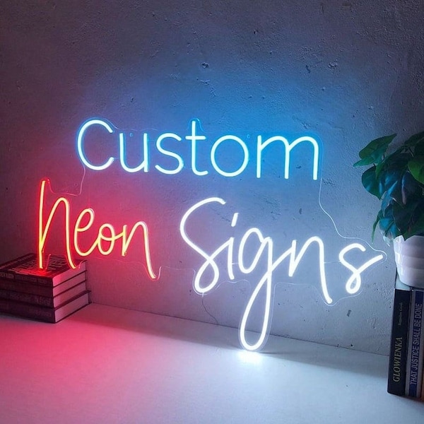 Custom Neon Sign - Etsy