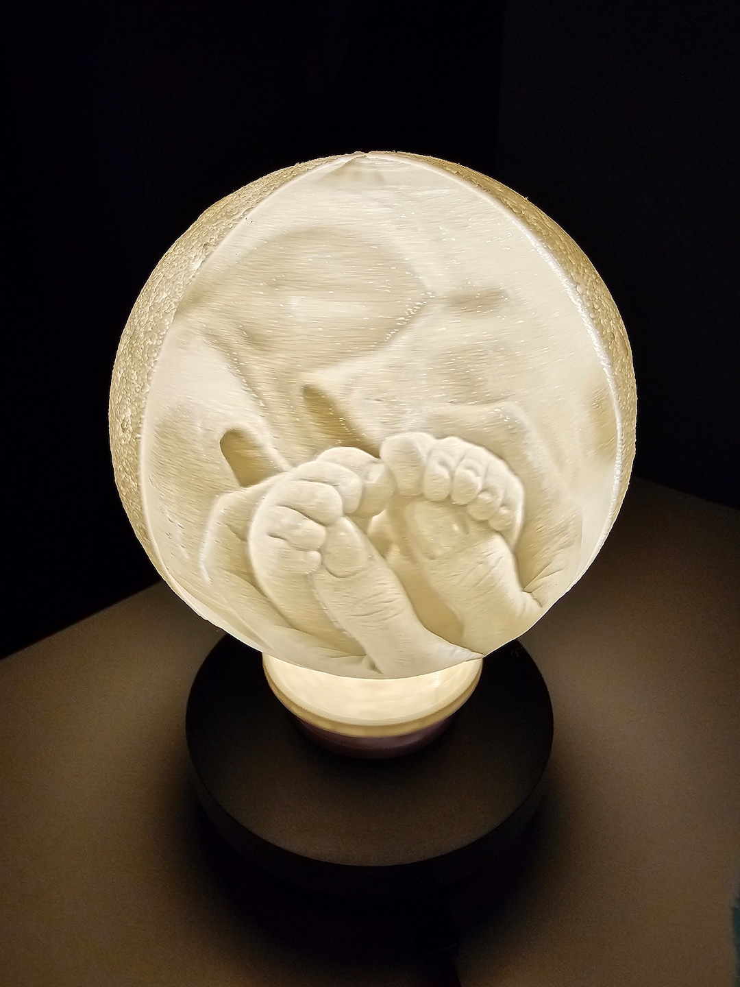 Unique Moon Light Customized With Your Picture Night Light Lithophanes ...