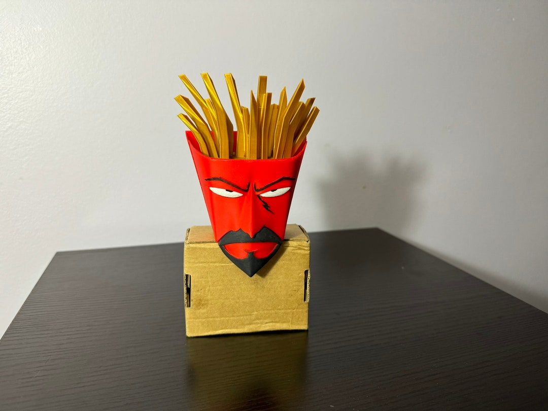 Frylock ATHF Figure: 3D Printed 2X Magnetic Beards (140mm/5.5inch) - Etsy