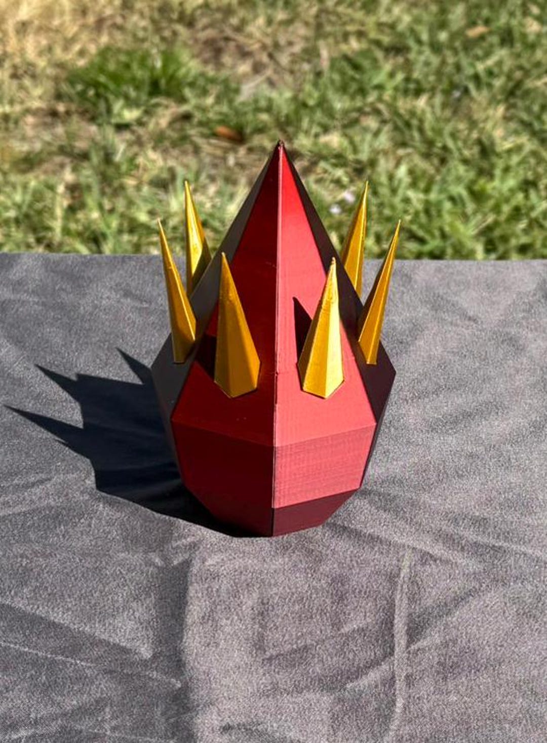 Shen Gong Wu - Ruby of Ramses! 6 in Tall ~ 7 Magnetic Spikes! - Etsy