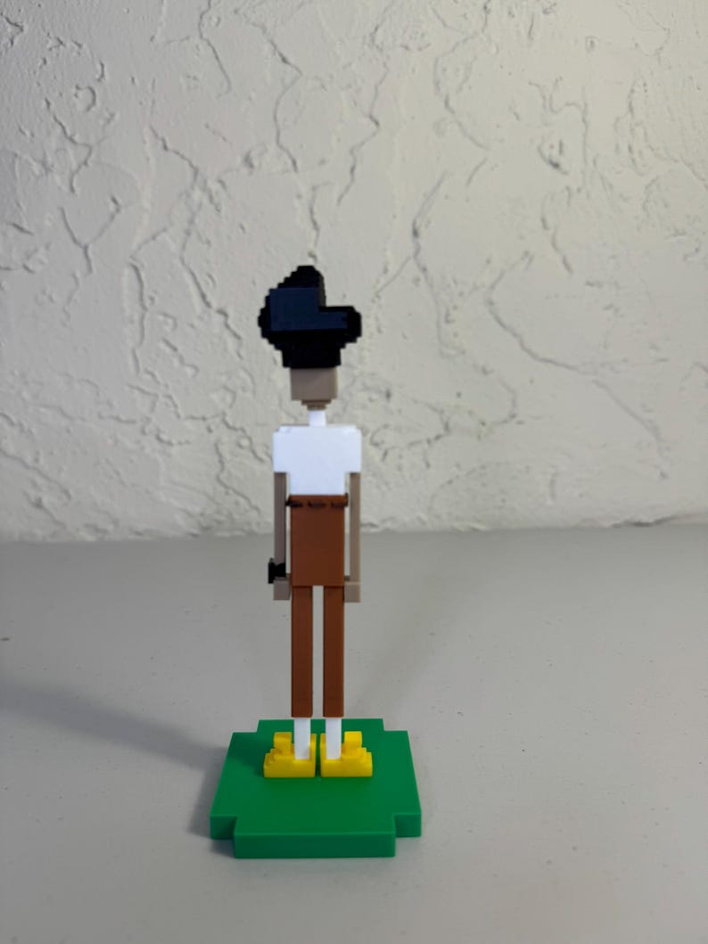 Pixel Statues - the IT Crowd - Removable Base - Etsy