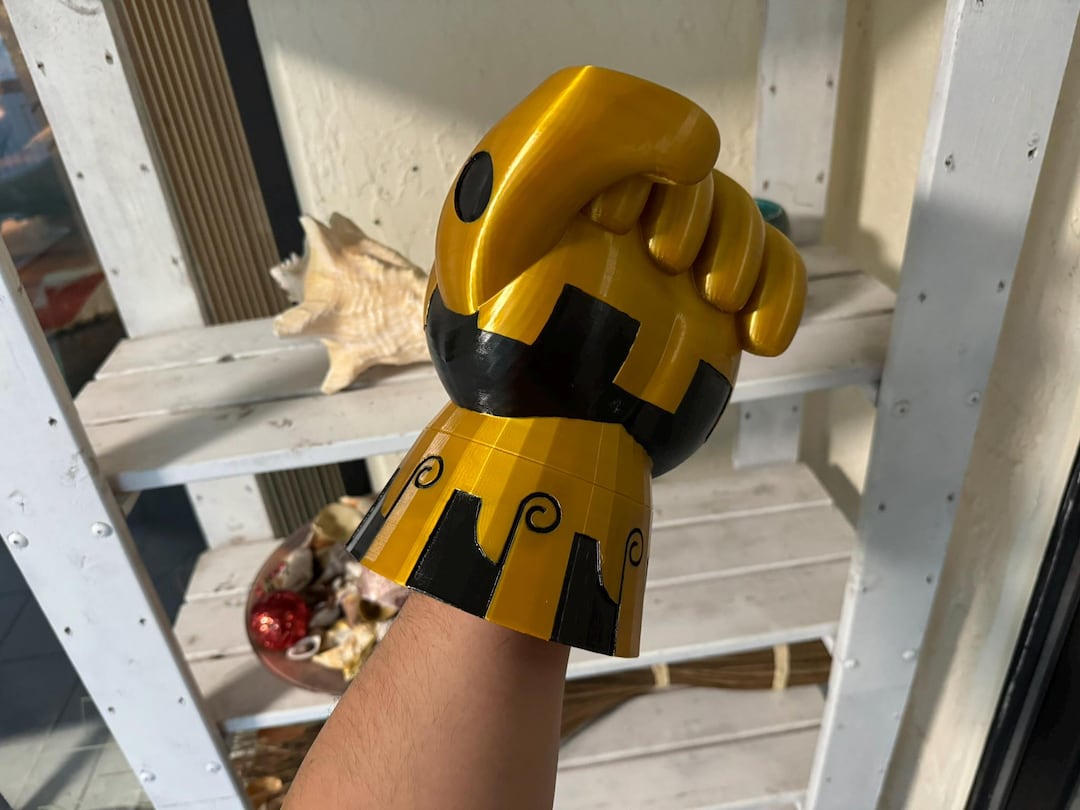 Shen Gong Wu - Fist of Tebigong - Full Size - Wearable 3D Printed - Etsy