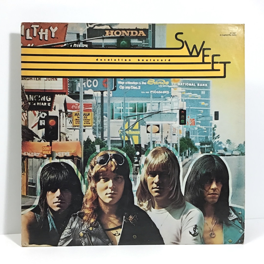Sweet - Desolation Boulevard - Vintage Vinyl LP Capitol Records SN ...