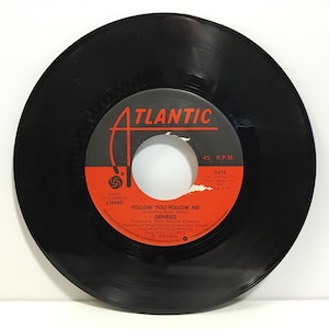 Genesis Follow You Follow Me / Inside & Out Vintage 1978 7 Vinyl 45 ...
