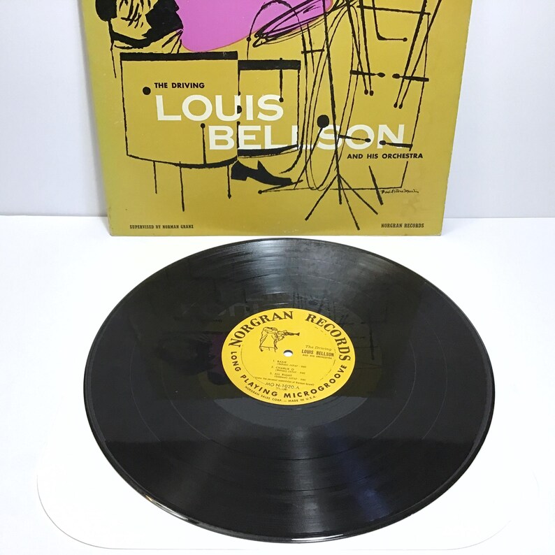 The Driving Louis Bellson and His Orchestra - Vintage 1955 Vinyl Mono ...