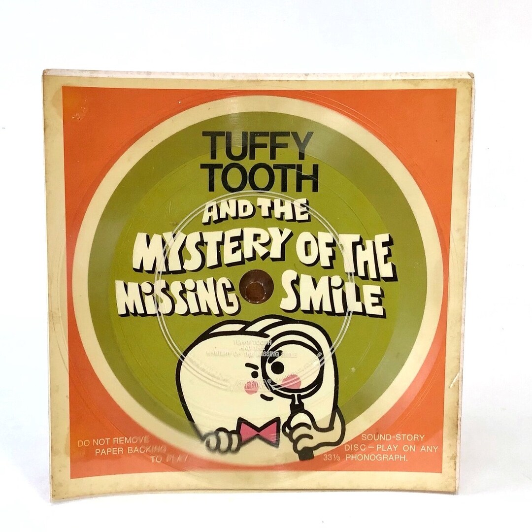 Vintage 1970 Tuffy Tooth & the Mystery of the Missing Smile Sound ...