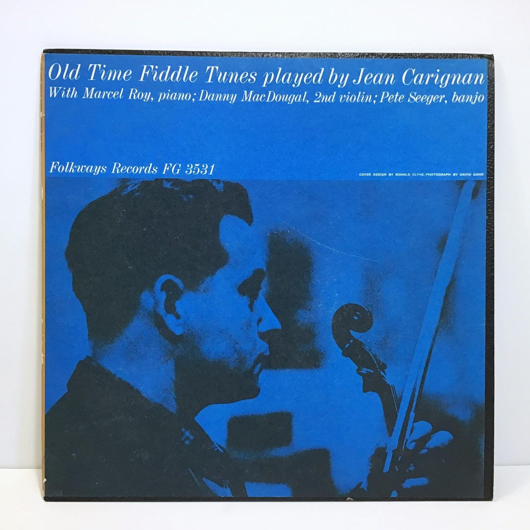 Old Time Fiddle Tunes Played by Jean Carignan Vintage 1960 Vinyl LP ...
