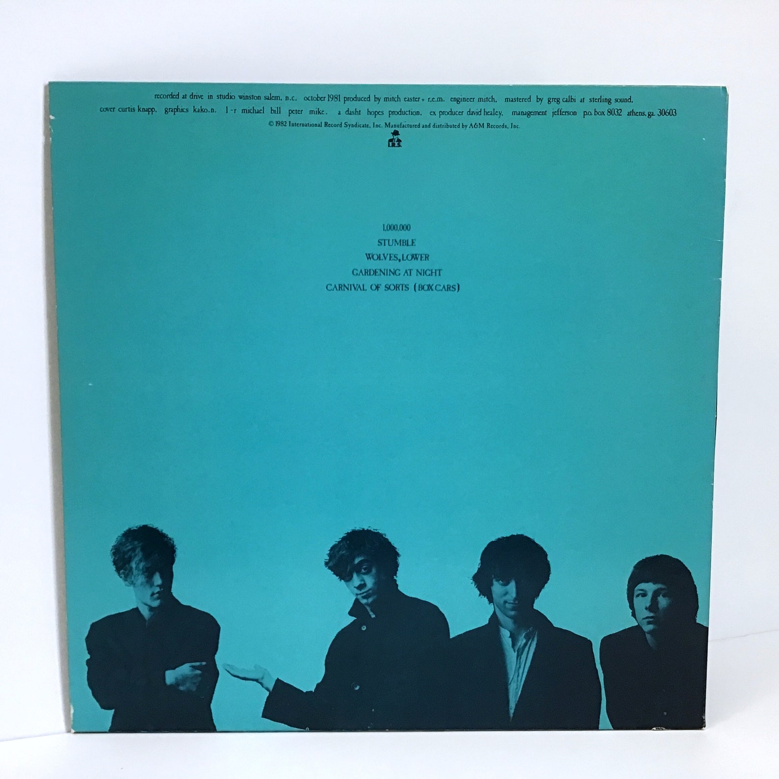 R.E.M. - Chronic Town - Vintage 1982 Vinyl Record 12" EP - Near Mint ...