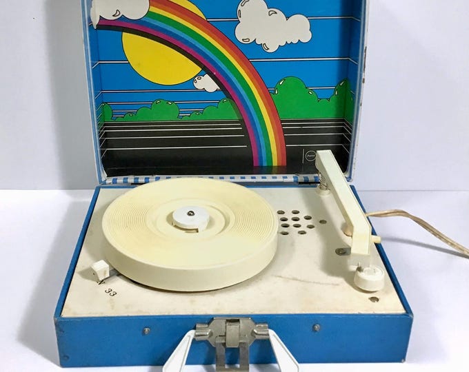 Vintage Imperial "party Time" 1970s Childrens 33/45 Record Player With ...