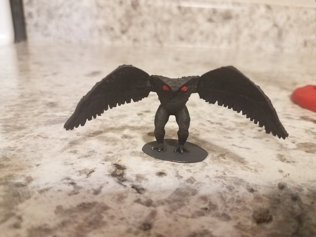 Alien Satyr and Mothman Built Models Free Shipping - Etsy