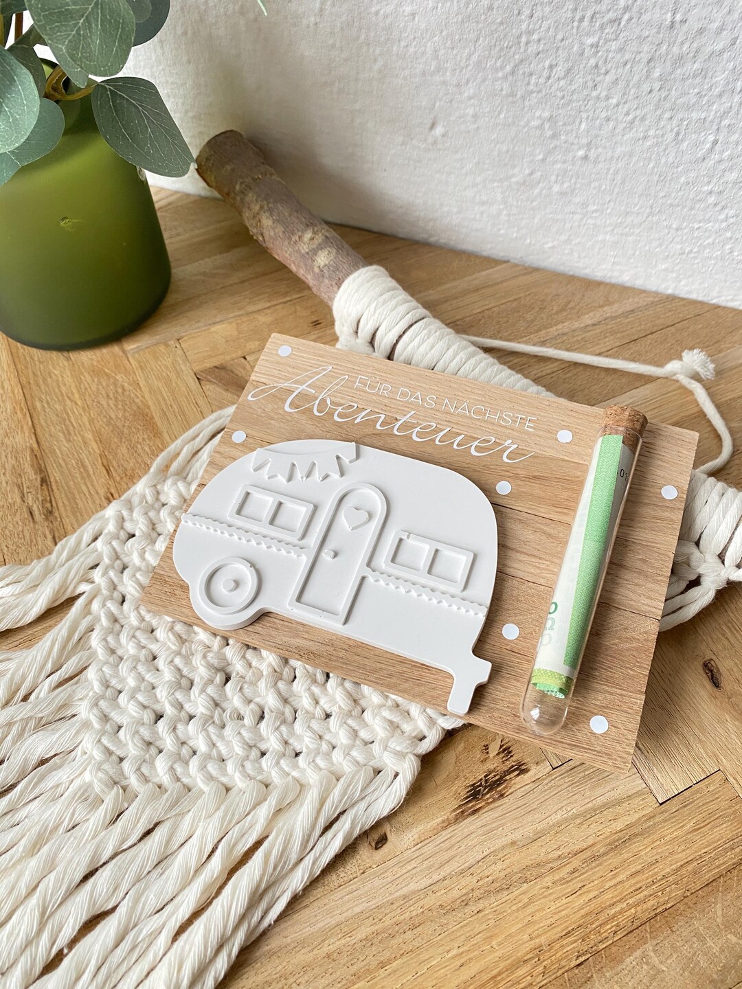 Birthday Cash Gift • Camper Cash Gift • Caravan Cash Gift • Gift for ...