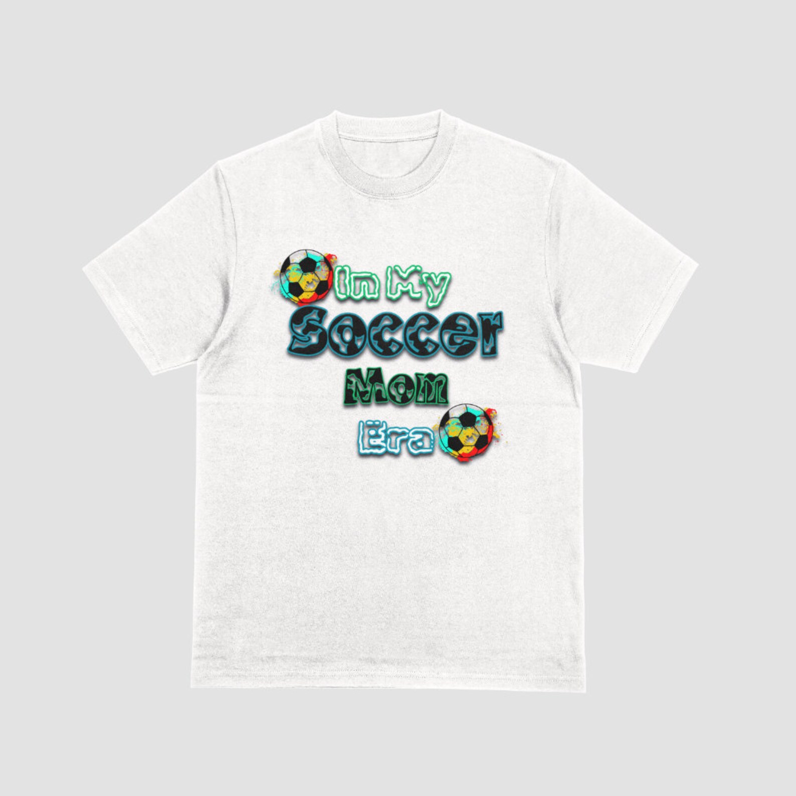 In My Soccer Mom Era T Shirt Sport Mom Soccer Mom Proud Mom