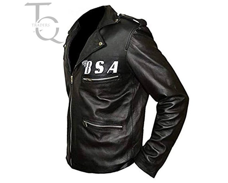 Men’s BSA George Michael Faith Rockers Revenge Black Leather Jacket - Etsy