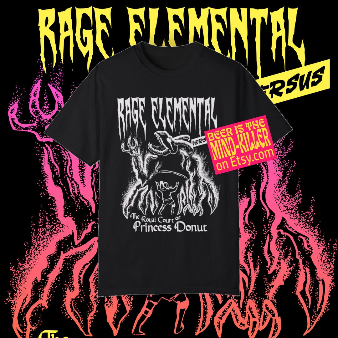 Dungeon Crawler Carl Merch, Rage Elemental, Comfort Colors, Unisex ...