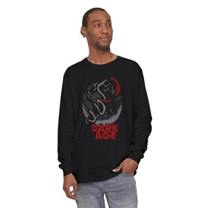 Dark Age, Red Rising Merch, Unisex Garment-dyed Long Sleeve T-shirt ...