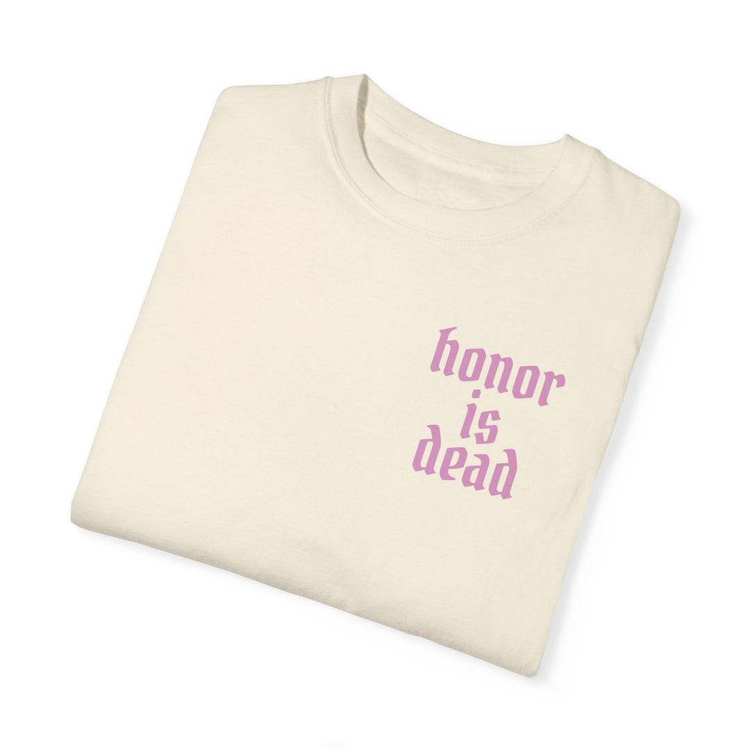 Honor is Dead, Kaladin, Stormlight Archive Merch, Comfort Colors, Unisex Garment-dyed T-shirt - Etsy