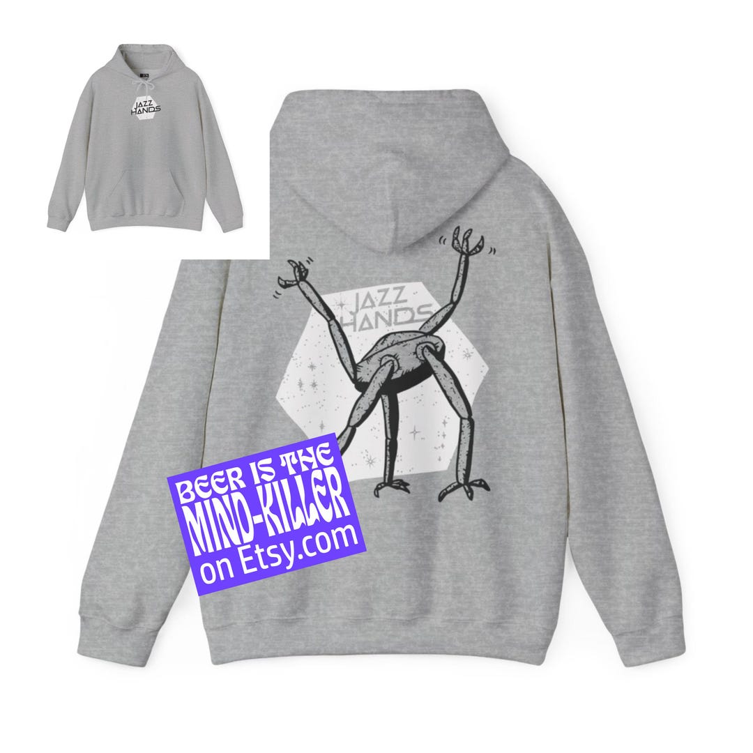 JAZZ HANDS, Project Hail Mary Merch, Unisex Heavy Blend™ Hooded ...