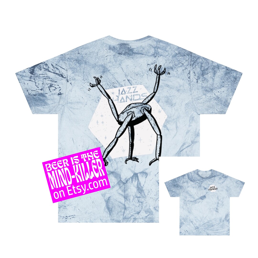 Jazz Hands, Project Hail Mary Merch, Comfort Colors Tie Dye Unisex ...