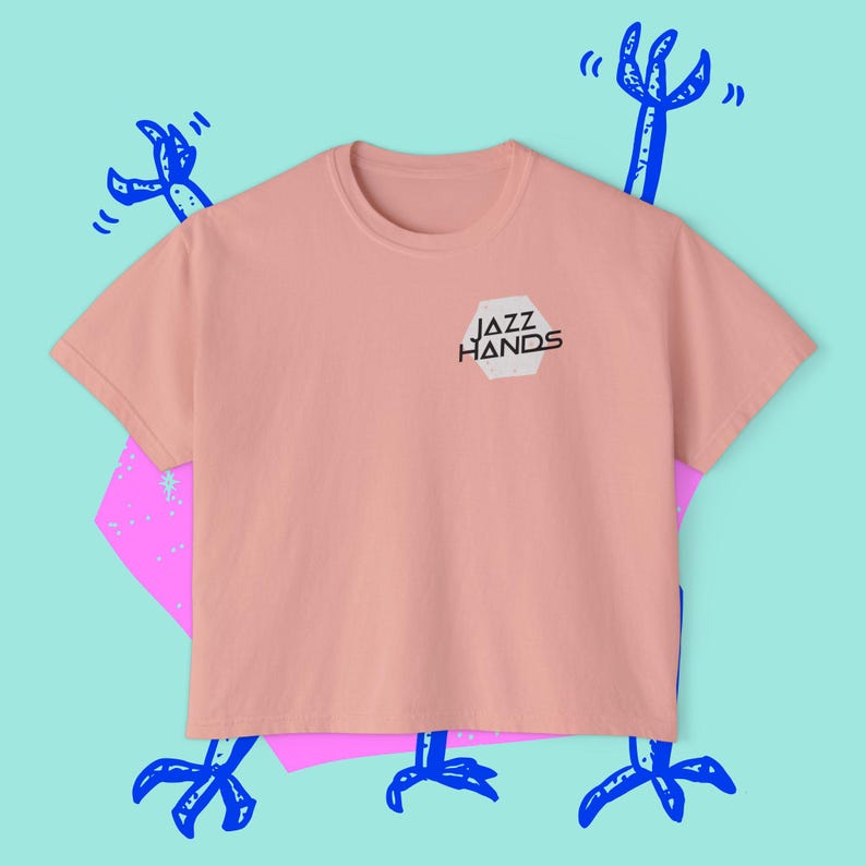 Jazz Hands, Rocky, Project Hail Mary Merch, Comfort Colors Women's Boxy ...